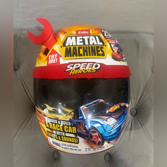 Toys | Zuru Metal Machines Speed Heroes Pack Race Car Build Stunt Crash ...